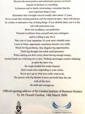 Acumen | Remembering Donald Gordon